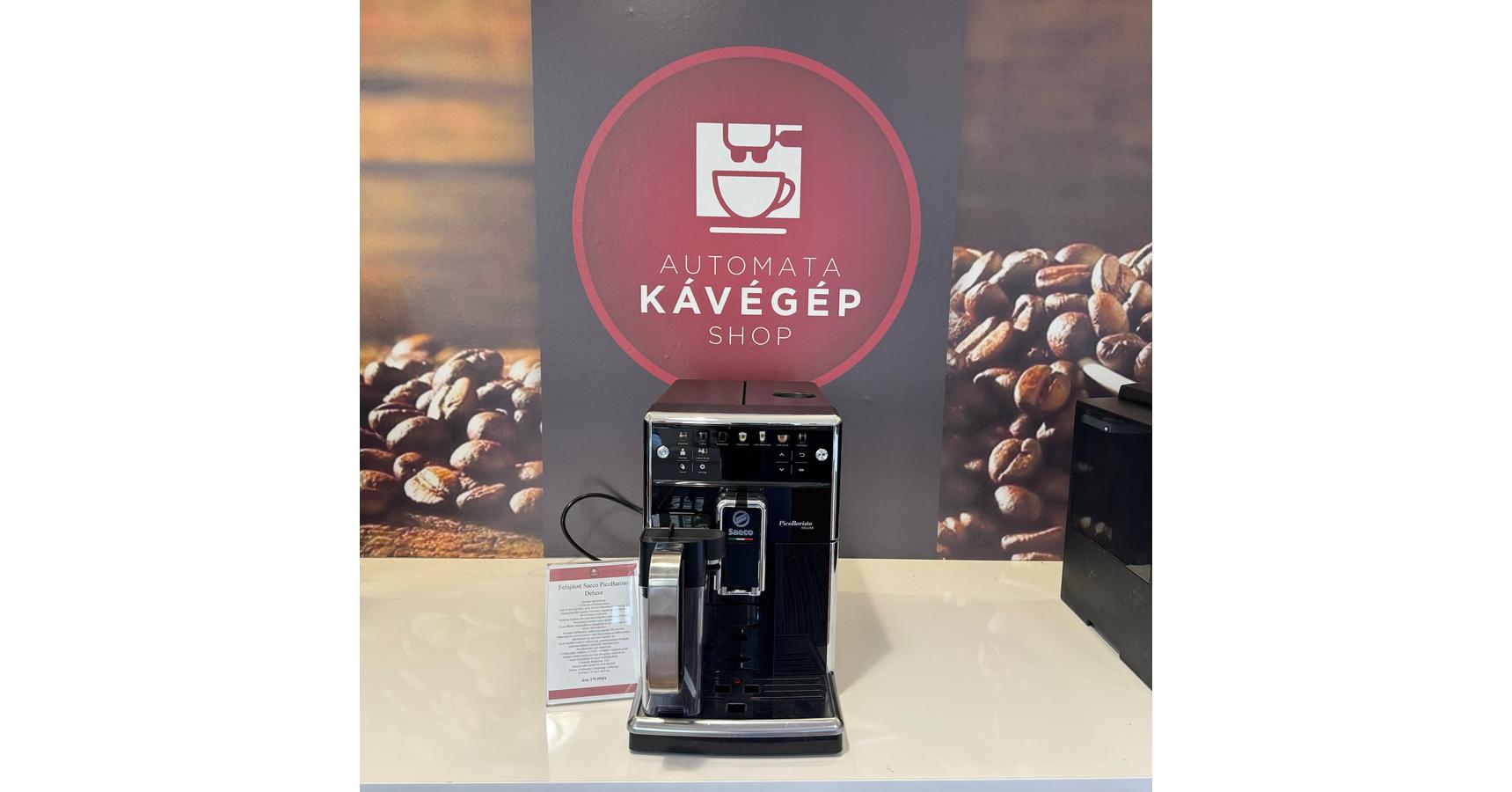 SAECO PICOBARISTO HASZNÁLT AUTOMATA KÁVÉGÉP 12 HÓNAP GARANCIÁVAL ...